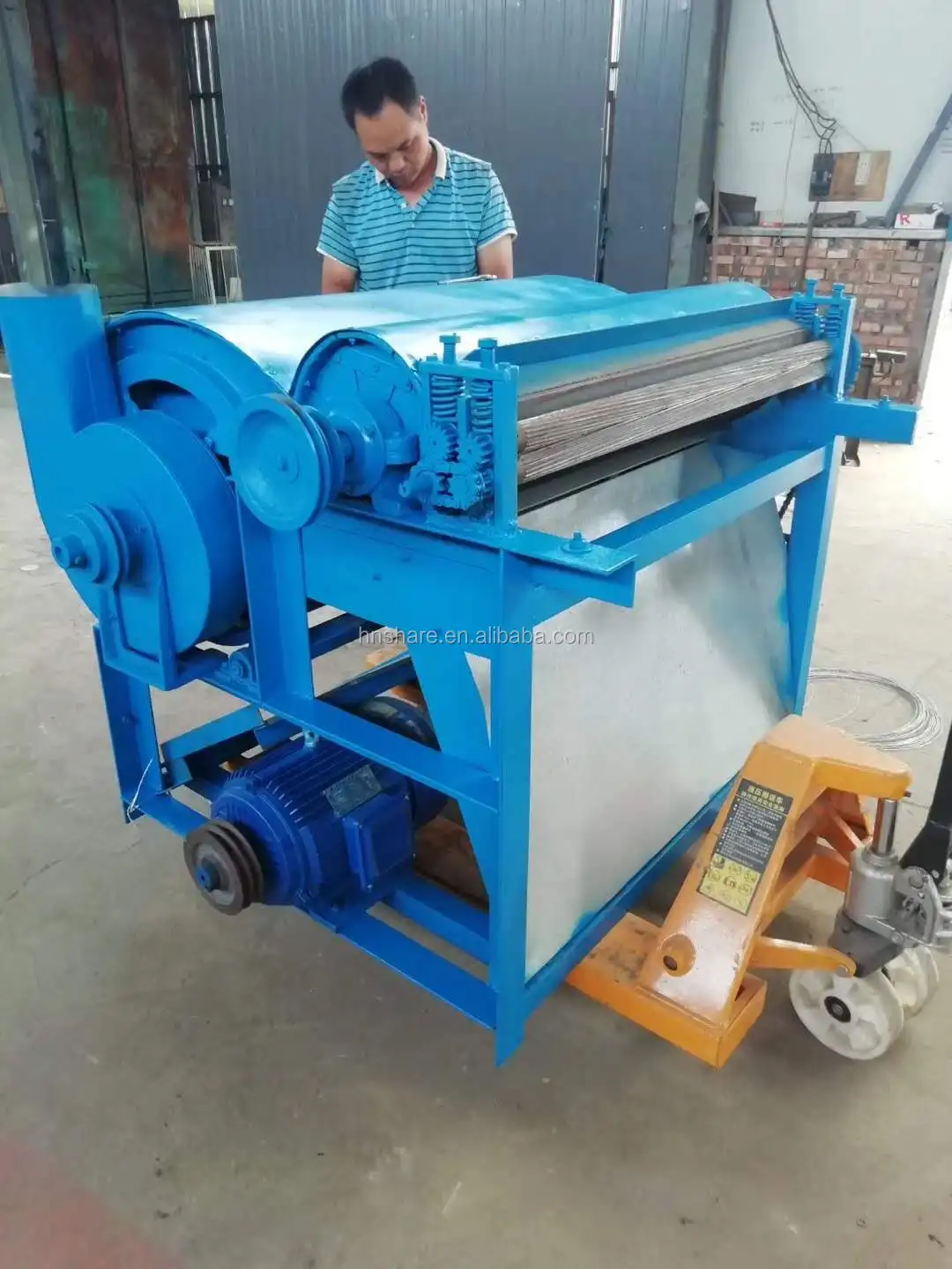 Automatic Cotton Waste Opener Recycling Machine Textile Recycle Opening ...