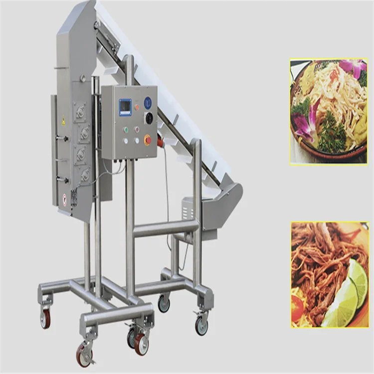 Industrial Cooked Meat Pulled Pork Shredding Machine