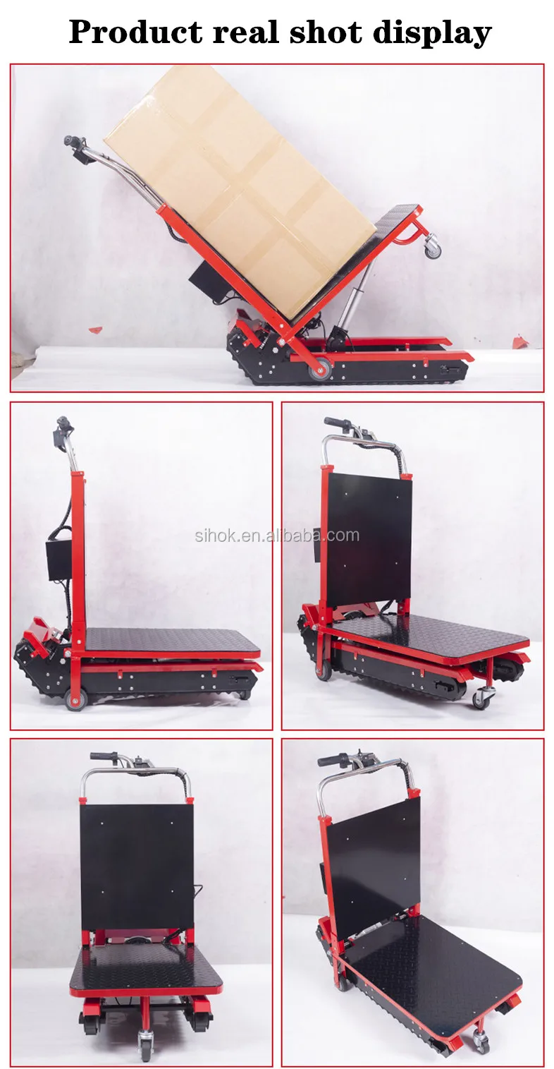 Motorized Stair Climber Hand Truck - Efficient Transport