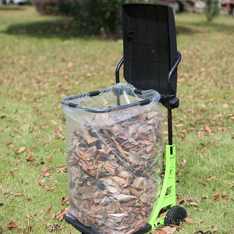 Vertak 80l Multi-function Garden Rubbish Cart Outdoor Leaf Cart With ...