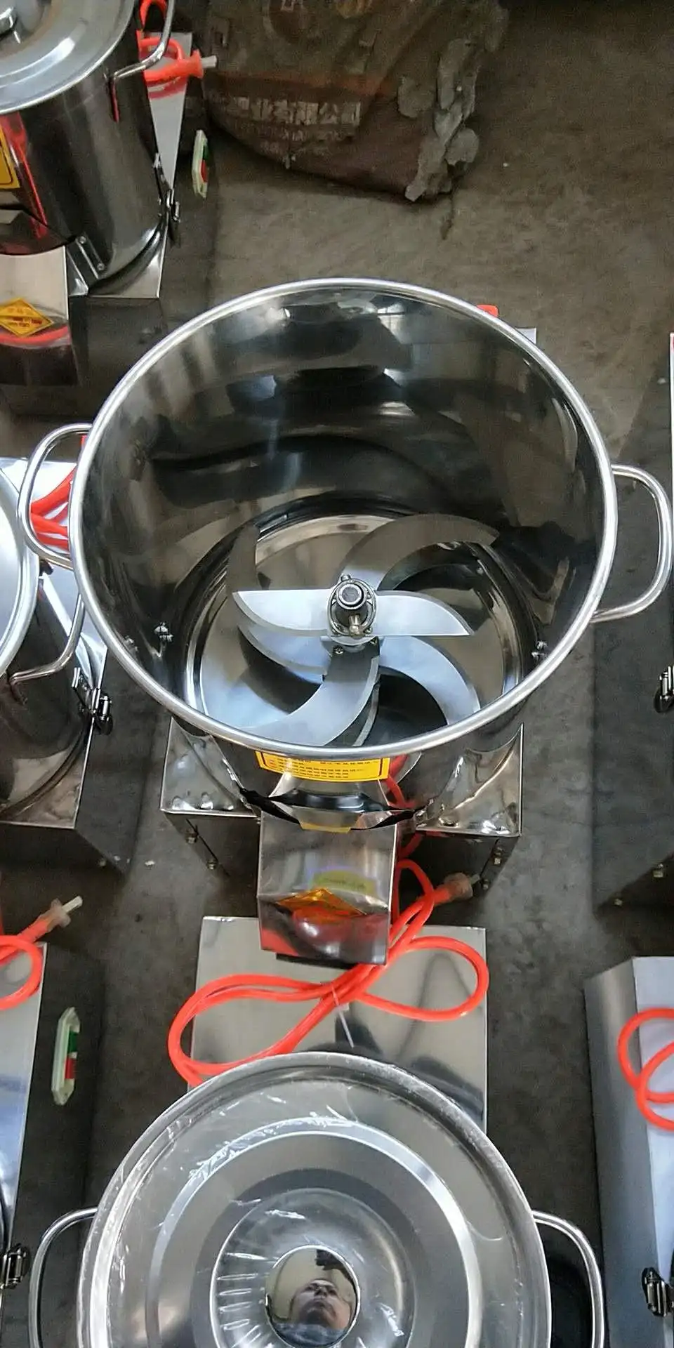 Detachable Stainless Steel Blade Electric Food Cutter Machine Home ...