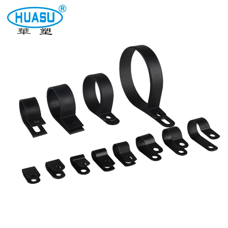 Plastic Nylon R Type Cable Clamp For Wire - Buy Cable Clamp,Plastic ...