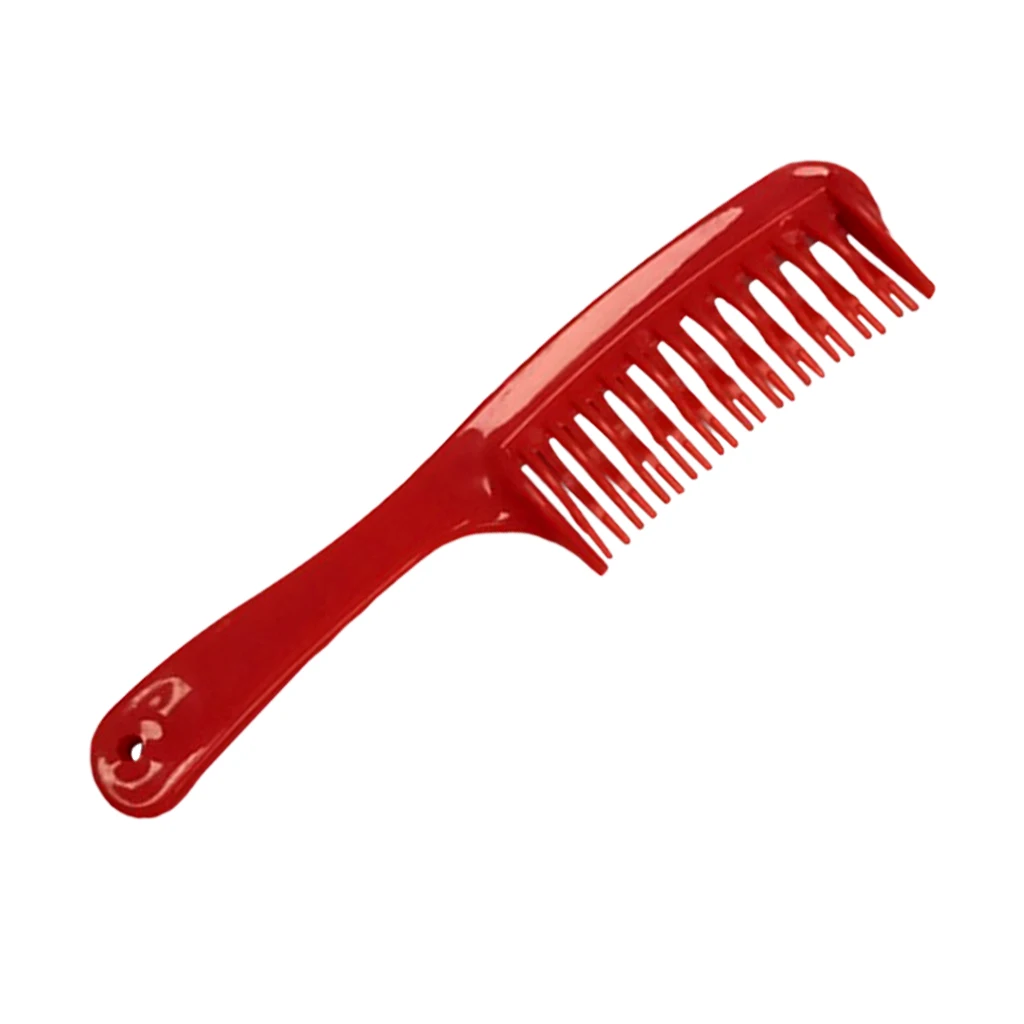 Rts 2023 Double Row Tooth Detangler Hair Comb Shampoo Comb With Handle ...