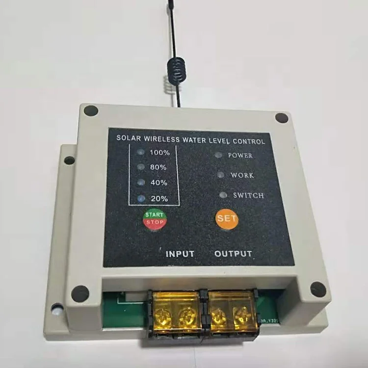 Solar And Lithium Power Fully Automatic Wireless Water Level Sensor ...