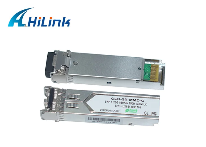 Dual Mode Sfp Fiber Transceiver Module 1.25g Sfp 850nm 500m Ddm Double ...