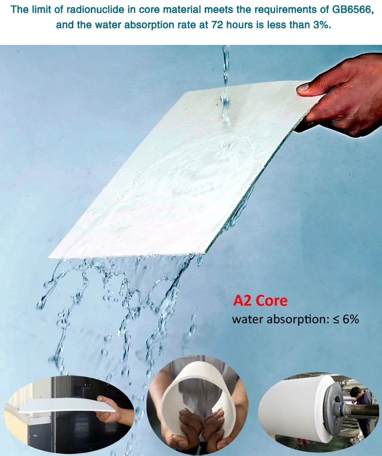 A2 Fr Aluminium Composite Panel Raw Material Core Coil Fireproof ...