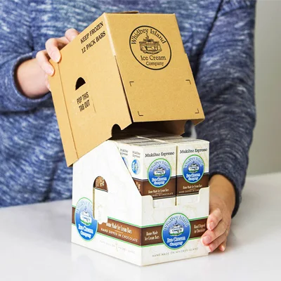 Supermarket Retail Paper Packaging Shelf Ready Display Box - Buy Shelf ...