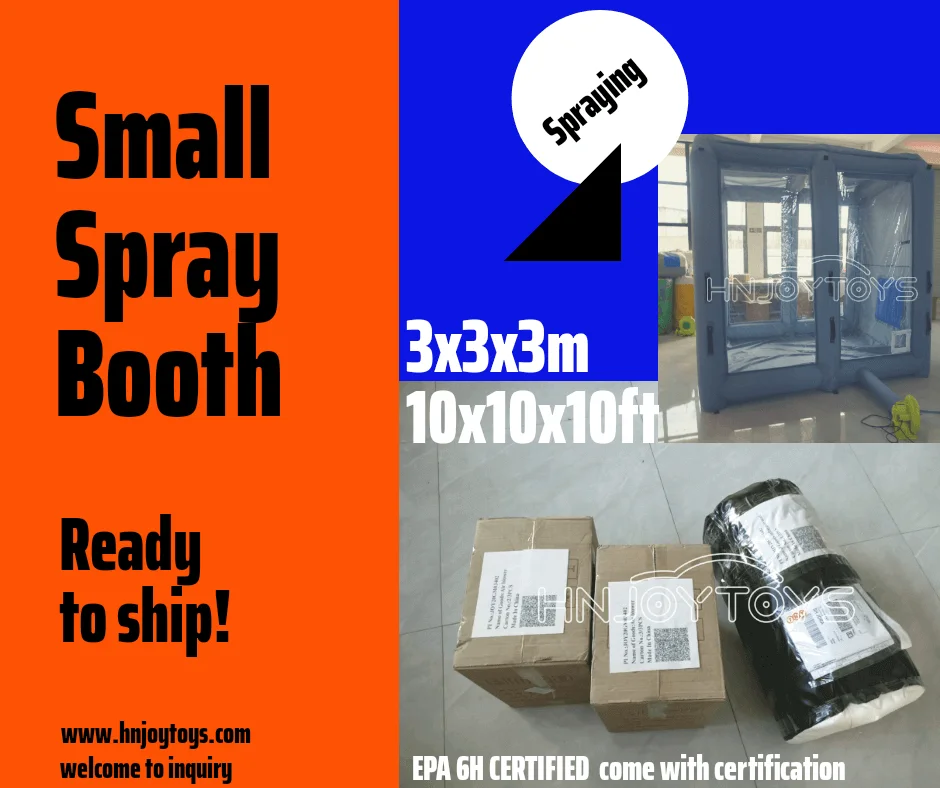 Mini Motorcycle Inflatable Spray Paint Booth For Sale - Buy Spray Paint ...