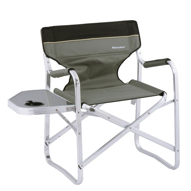 Outdoor Camp Director Chair with Side Table - Durable & Portable