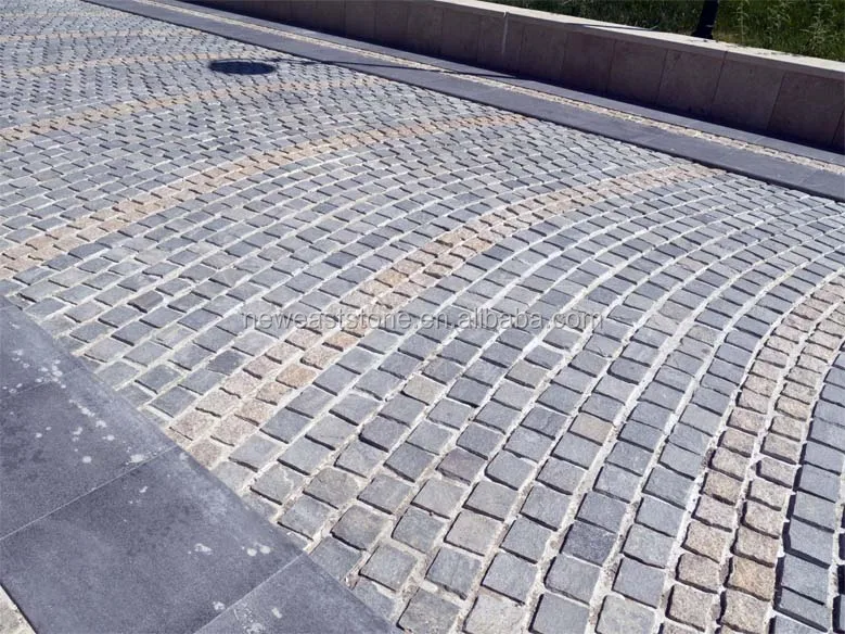 Outdoor Garden Cube Cobble Road Paver Stone Block Price