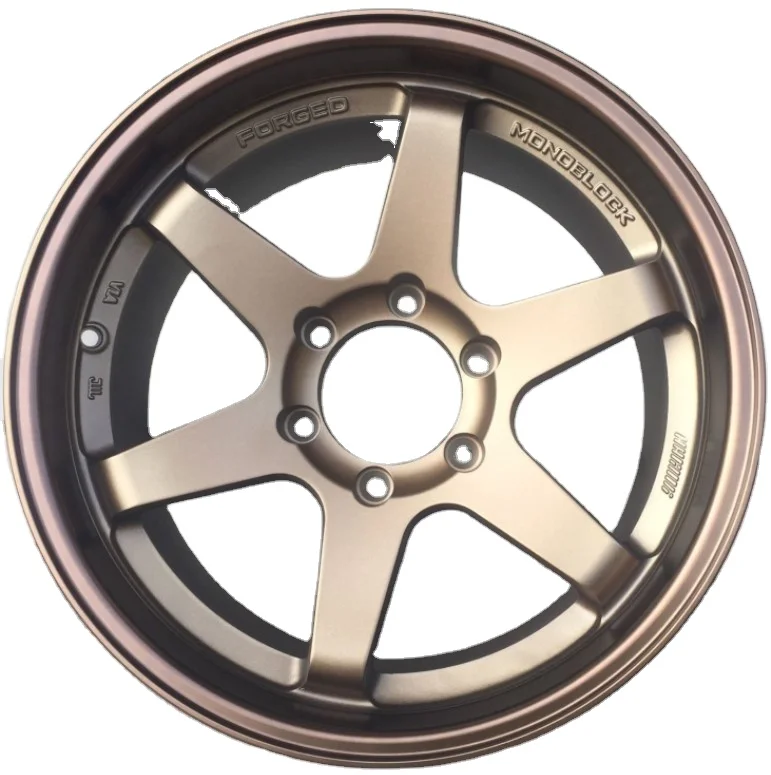 18inch TE37 Aluminum Alloy Wheels - Bronze Racing Car Rims