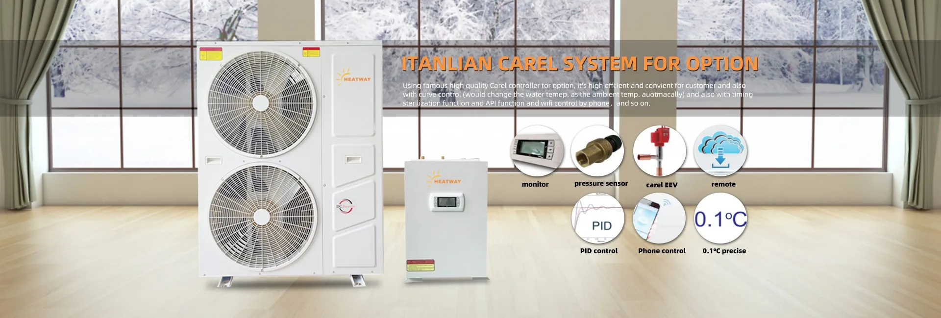 HEATWAY ENERGY SAVING EQUIPMENT CO.,LTD - heat pump, Air to water EVI ...