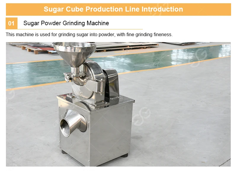 Commercial Automatic Sugar Cube Machine Cube Sugar Making Machine - Buy ...