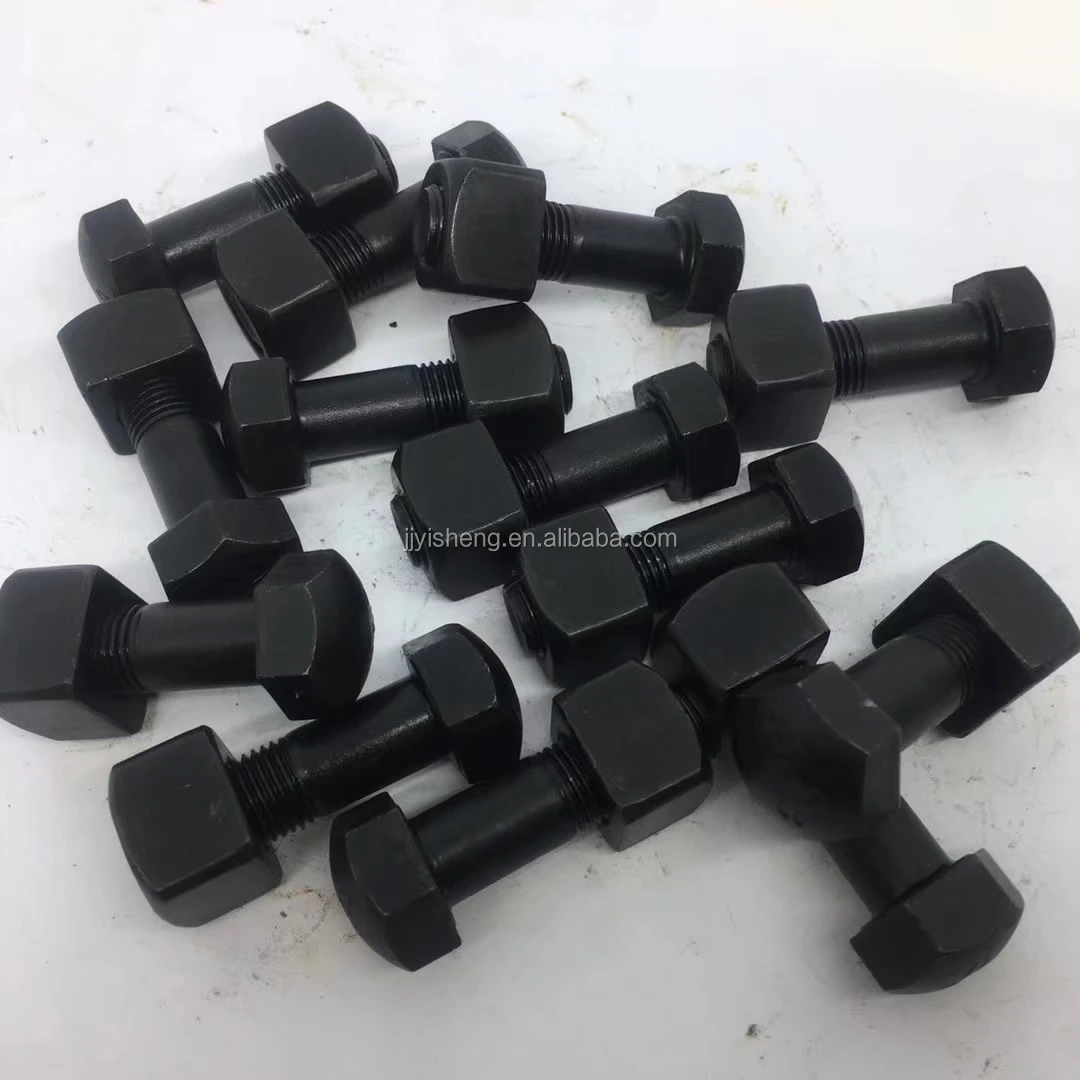 High Quality 12.9 Grade Bolt For Excavator Track Shoe Bolt Nut - Buy 12 ...
