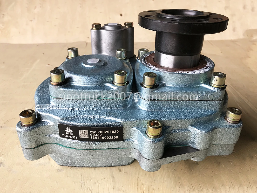 Howo Transmission Gear Box Parts PTO Assembly WG9700291020 for HW70