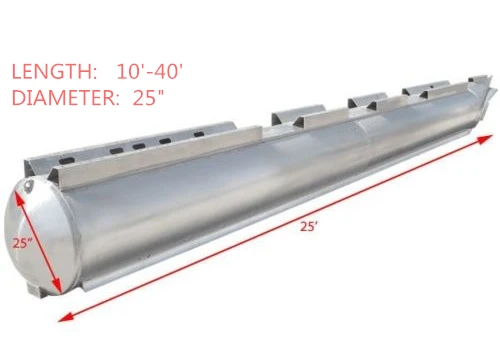 DIY Build Aluminum Pontoons Float Tube Accessories for Pontoon Boats ...