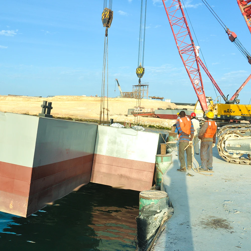 MODULARBARGE1000 - Versatile Deck Barge for Multiple Uses