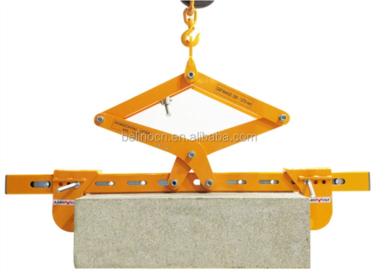 AARDWOLF Granite Stone Slab Lifter - Auto Locks & Unlocks