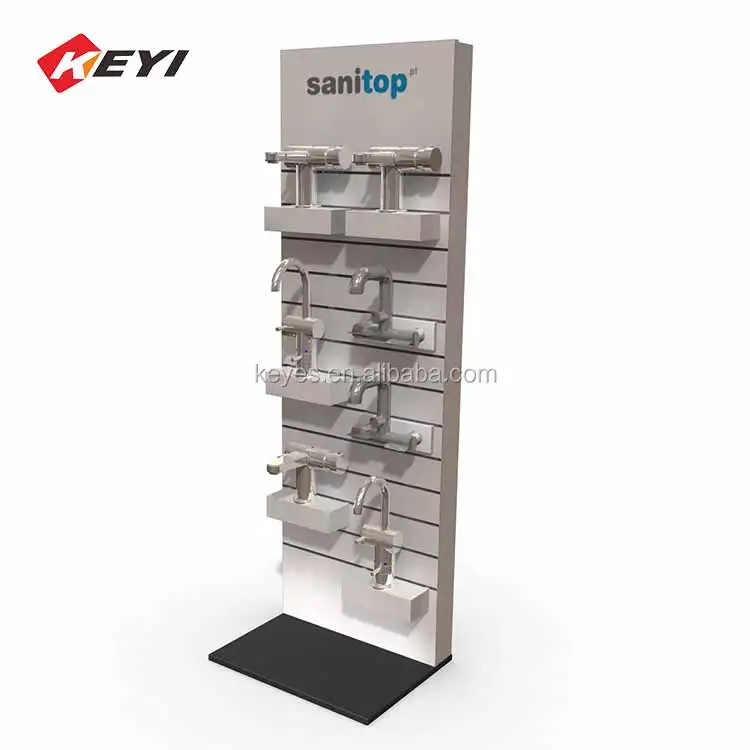 Custom Design Retail Pos Metal Floor Standing Wash Basin Display Stand