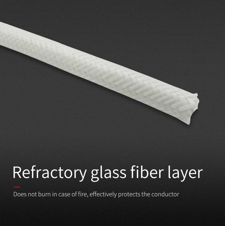 Flexible Silicone Insulated Wire High Temperature Wire 250c Fire ...