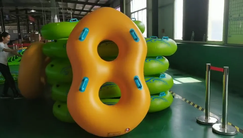 Water Park 2 Peson Pvc Swimming Pool Floats Zebec Type Inflatable Boat ...