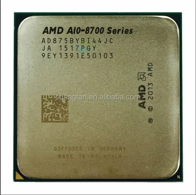 AMD A10-8750B 3.6 Ghz Quad-Core CPU - Efficient Desktop Processor