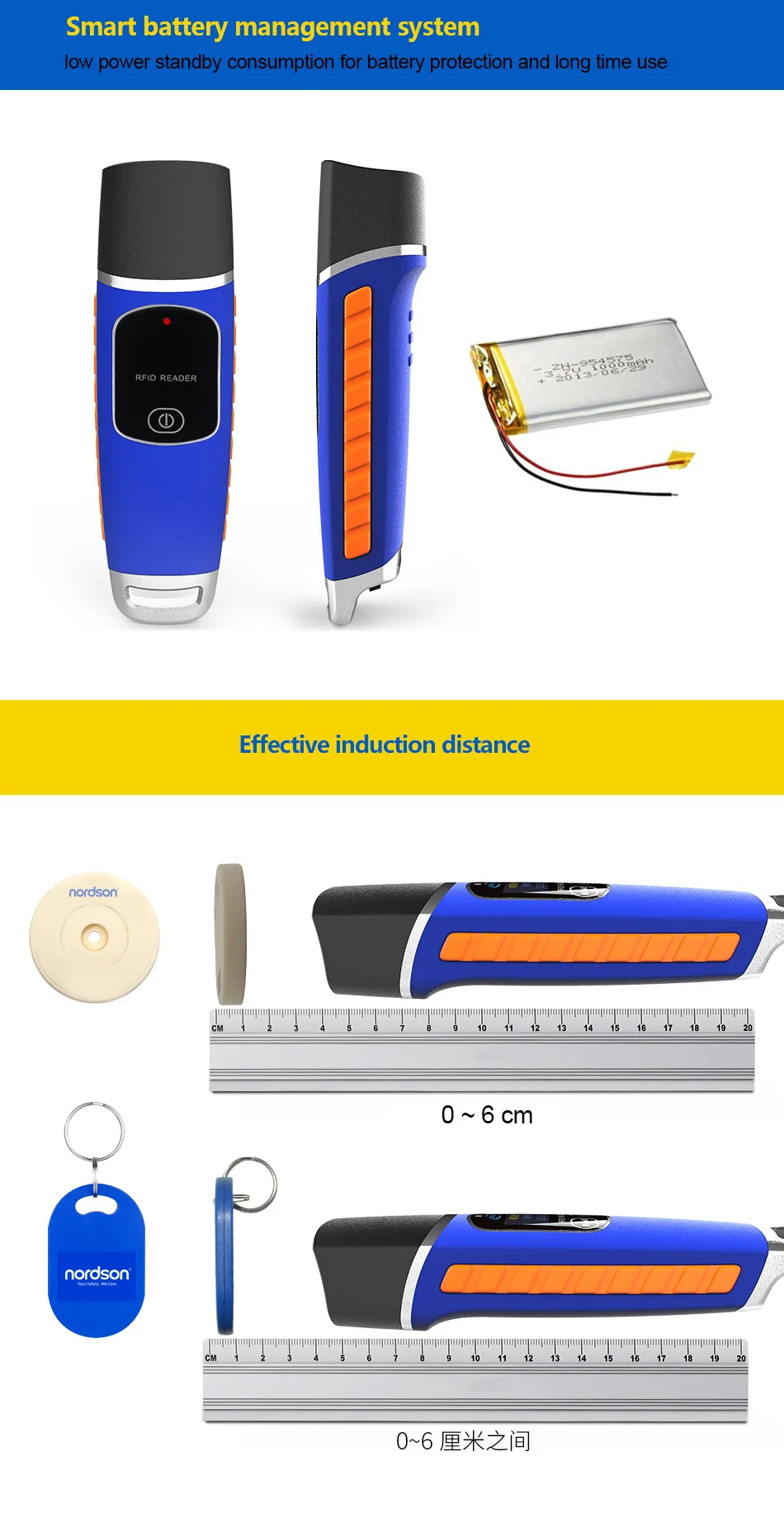 Rfid Waterproof Patrol Checkpoint Guard Tour Patrol RFID 125KHz Check ...
