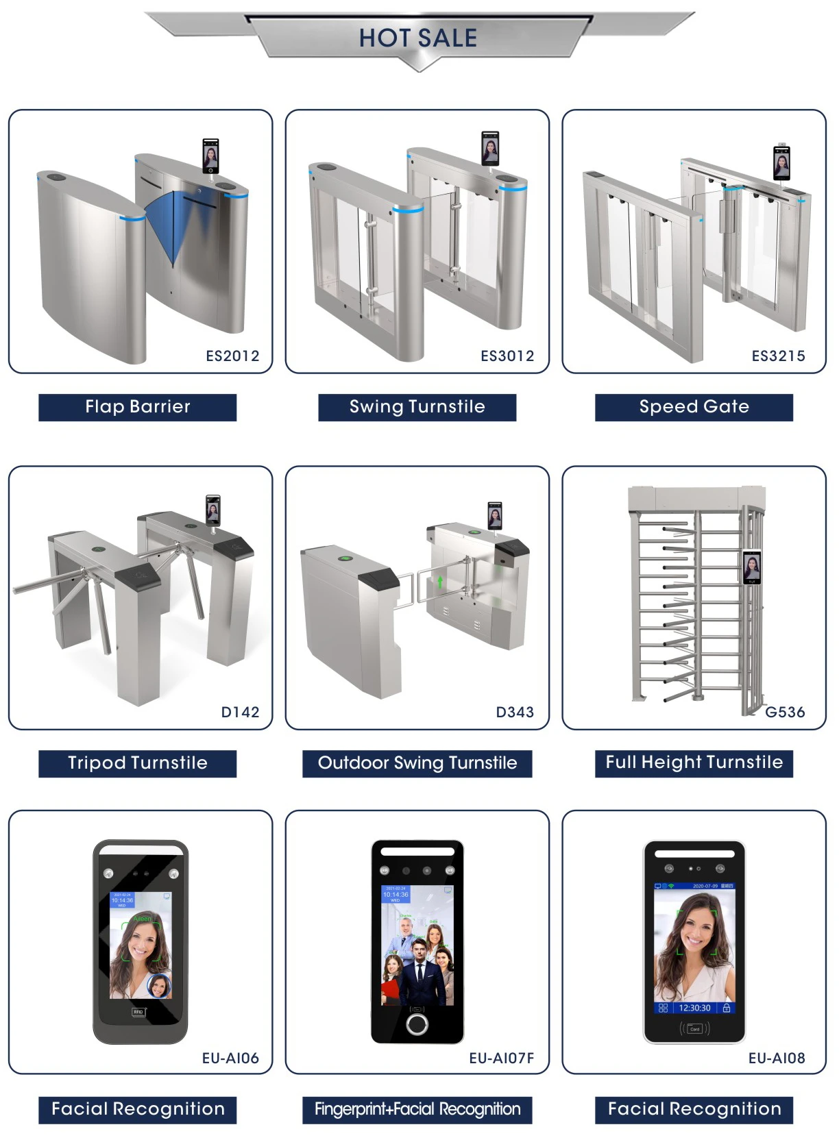 Turboo Euro Technology Co., Ltd. - Face Recognition Devices; Turnstiles