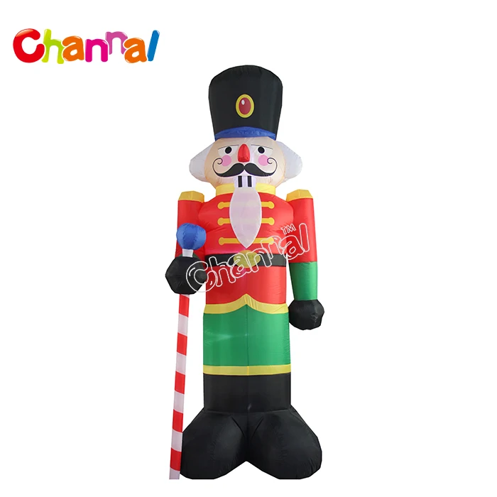 Inflatable Soldier Puppet Nutcracker - Outdoor Christmas Decor