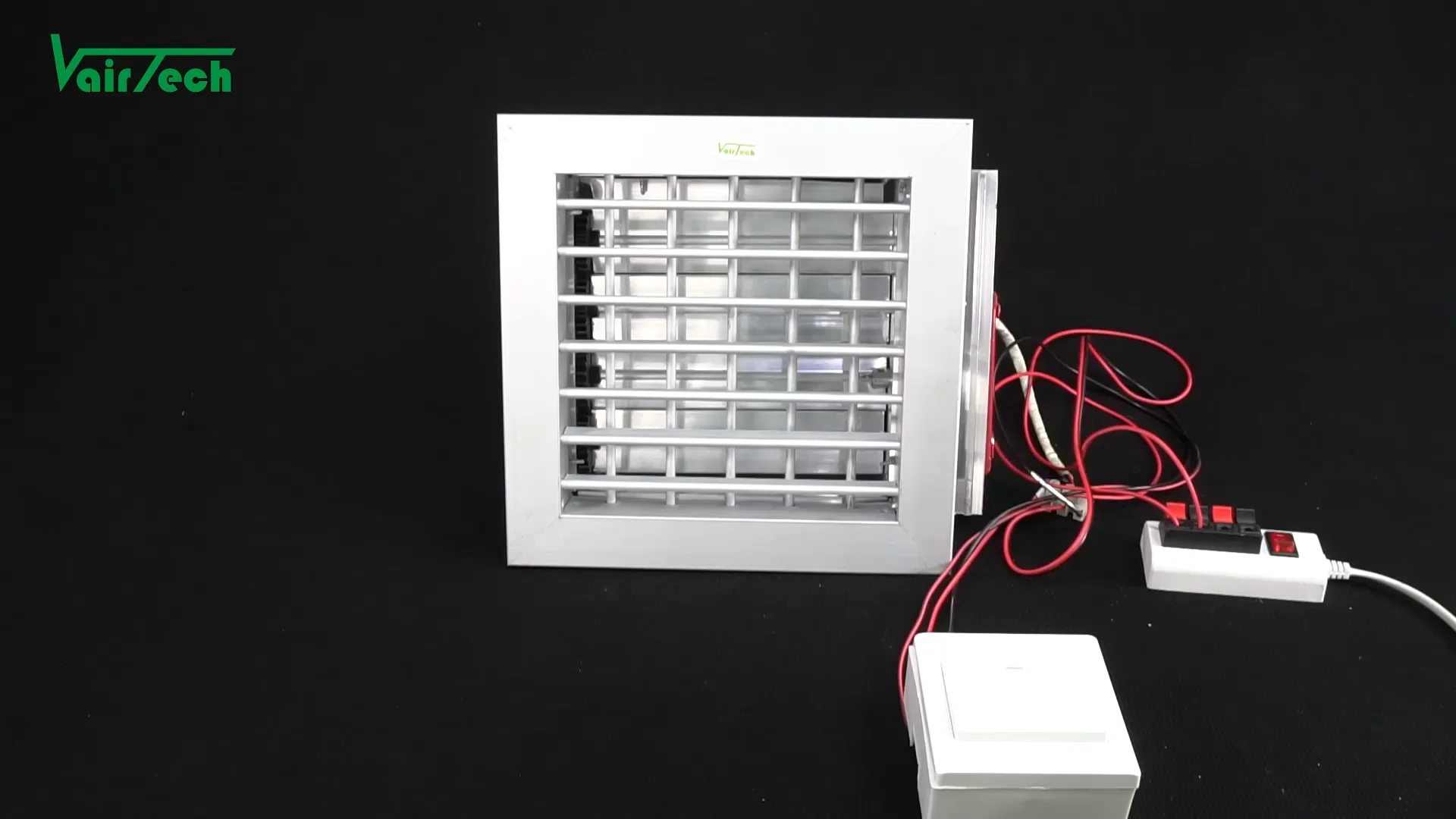 Ventilation Adjustable Motorized Obd Double Deflection Air Grille - Buy ...