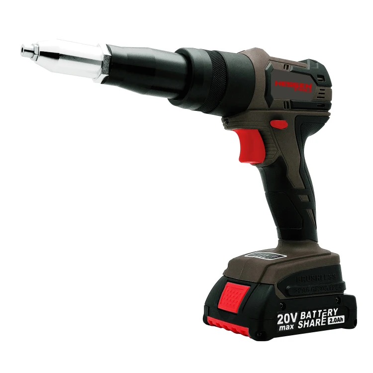 HCR201 Cordless Rivet Gun - 20V Power for DIY Projects