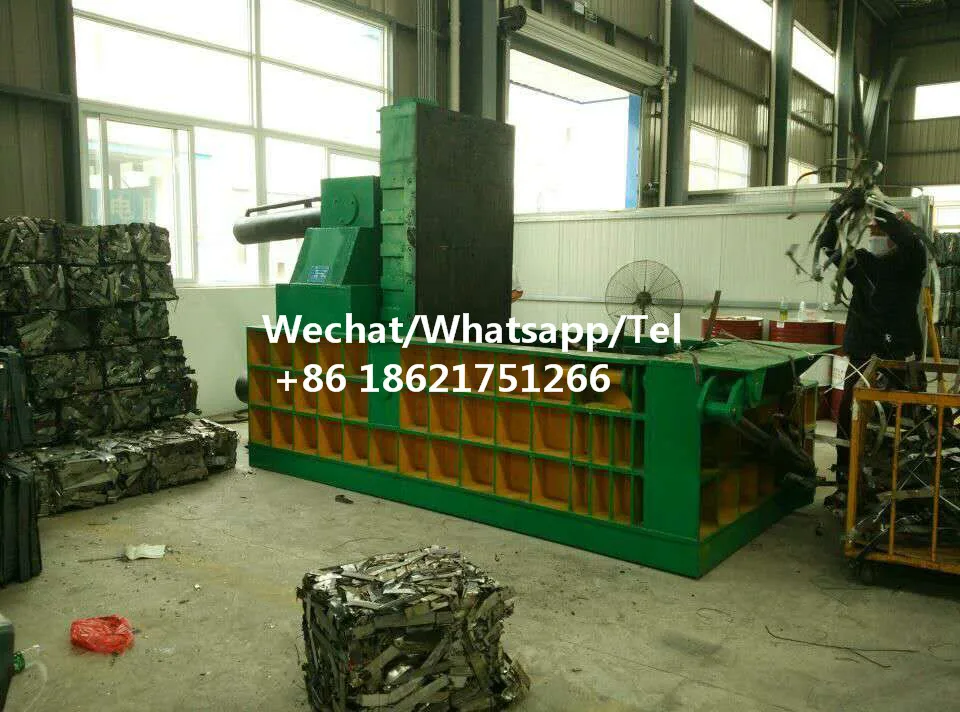 Metal Recycling Hydraulic Fully Automatic Iron Scrap Packing and ...