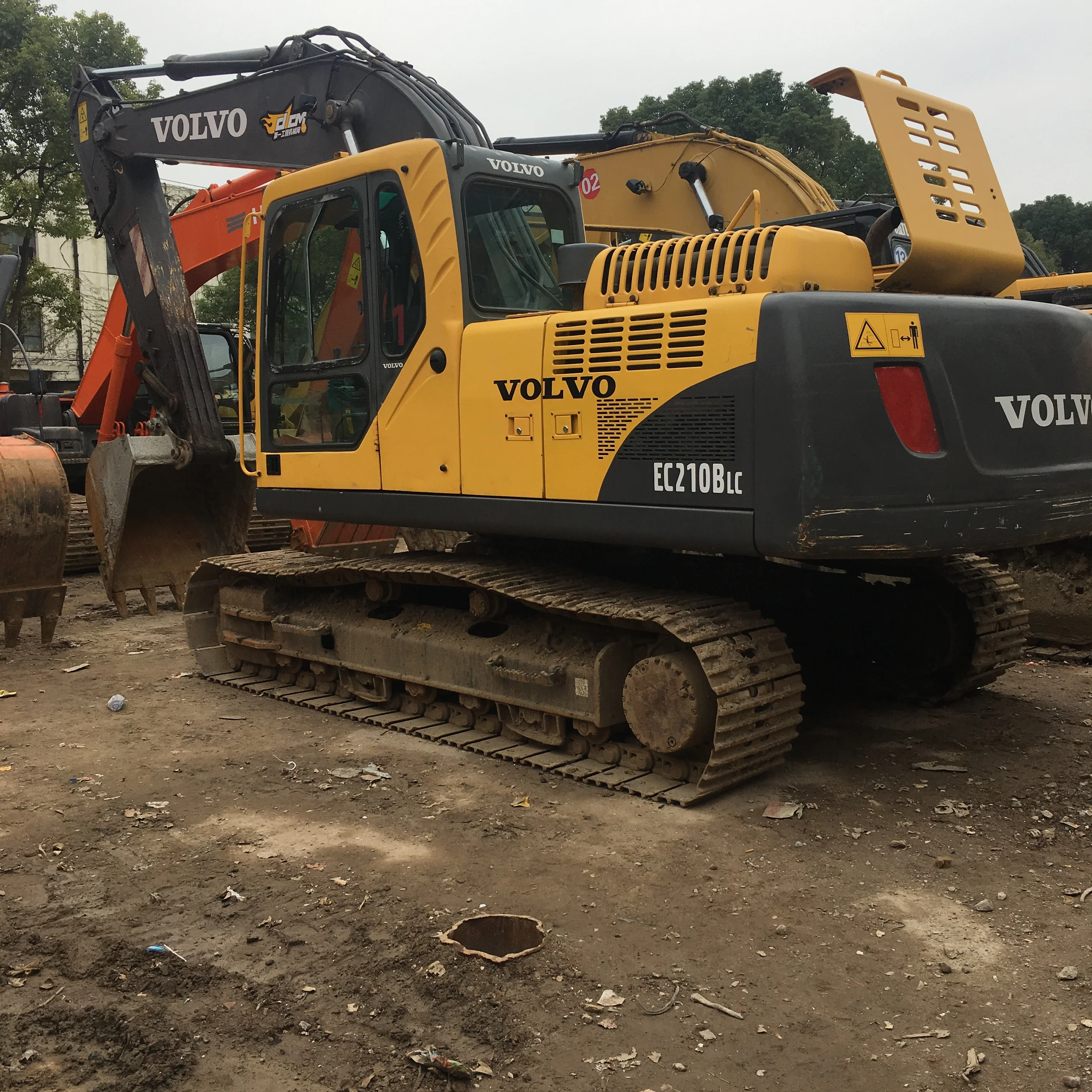 Used Original Sweden Volvo Ec380dl 38t Crawler Excavator In Shanghai ...