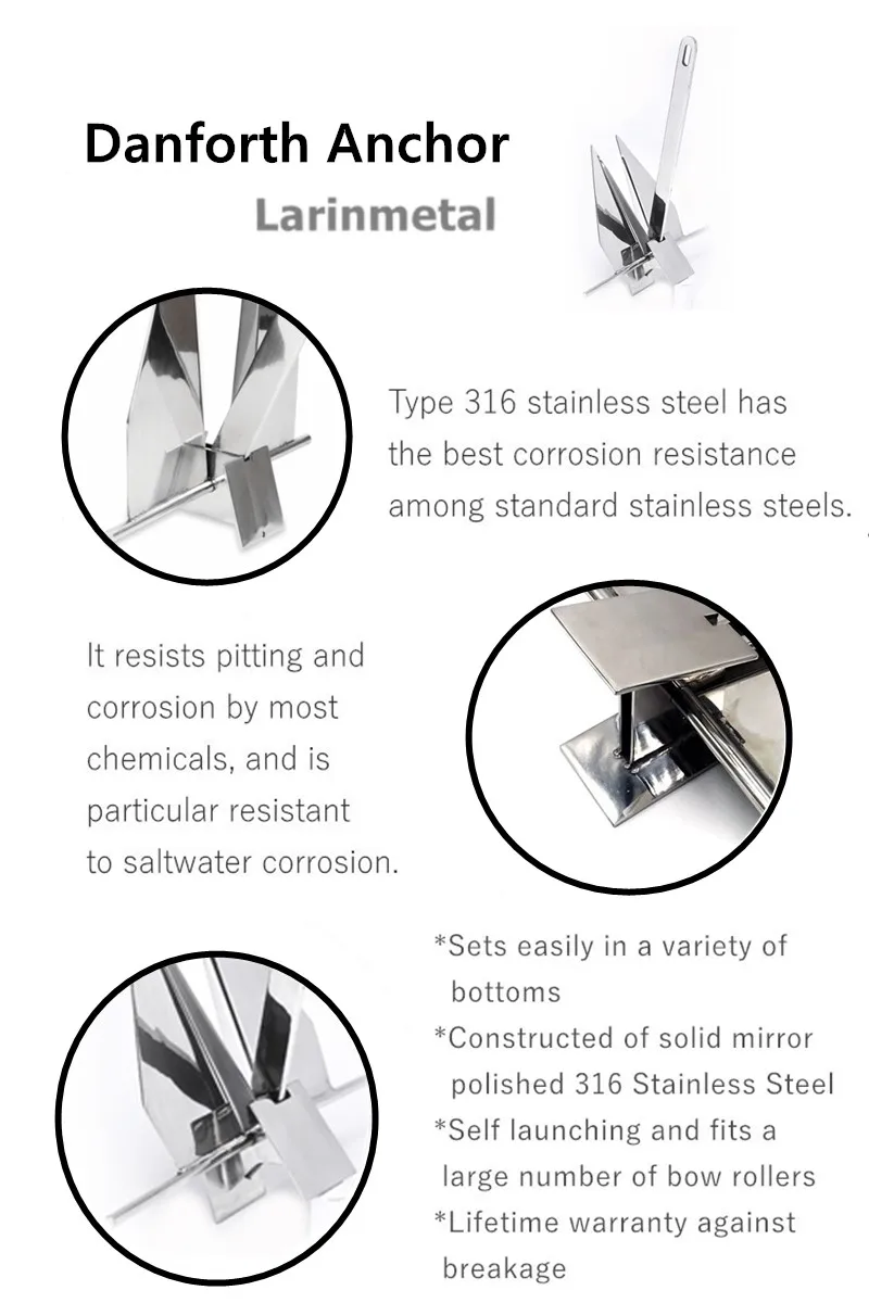 Marine Hardware Danforth Anchor Boat Anchor Marine Anchor For Sale ...