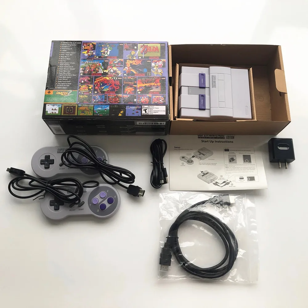 SNES Classic Edition Mini System with 21 Original Games