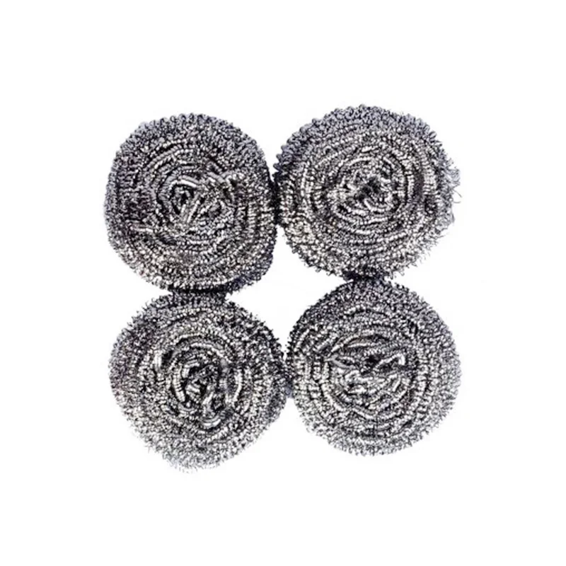Stainless Steel Cleaning Ball Scrubber Metal Scourer - Buy Metal ...