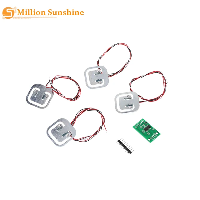 50kg Body Scale Load Cell Weight Sensor Resistance Strain Half-bridge ...