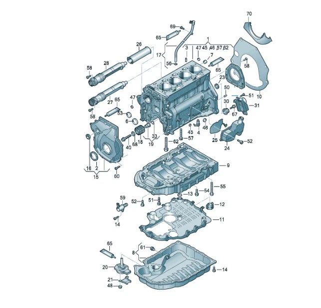 OEM Lower Timing Covers for Audi - Reliable Performance