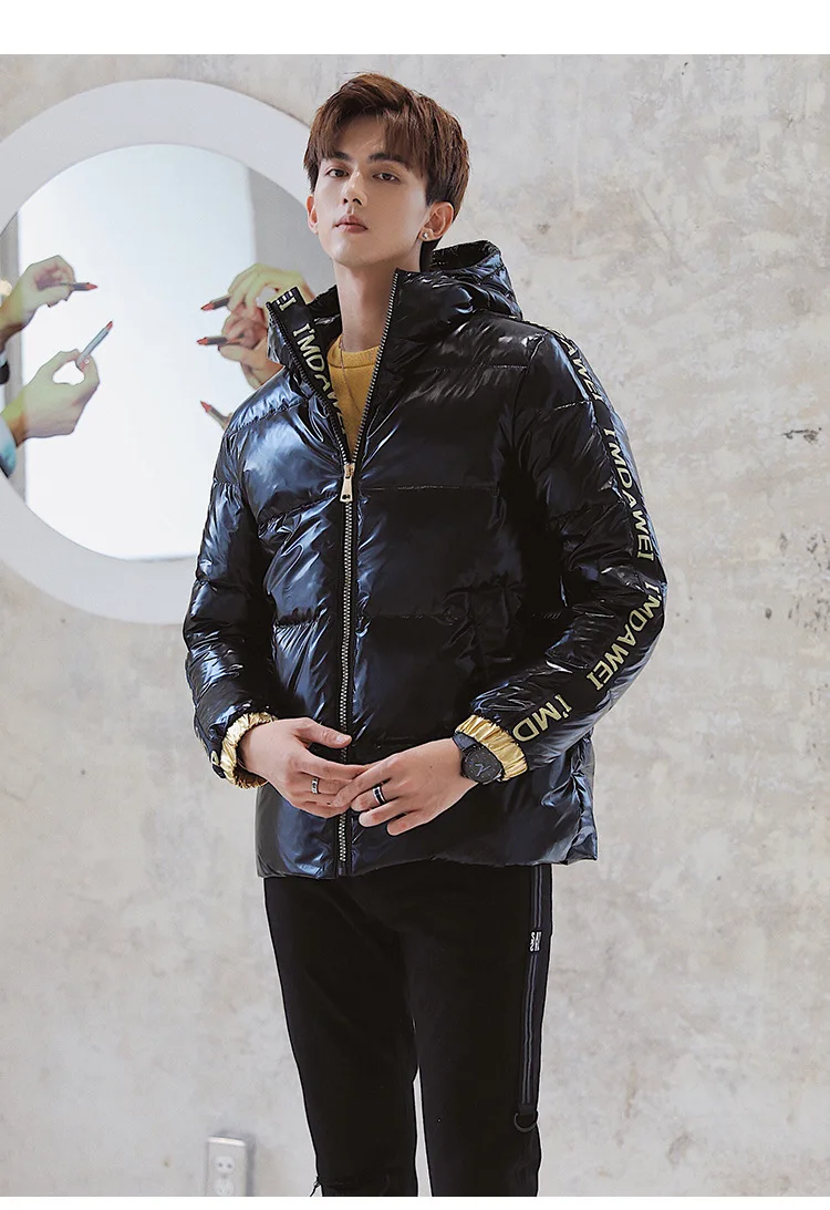 Puffer Jacket For Men Winter Down Jacket Hooded Mens Jackets&coats ...