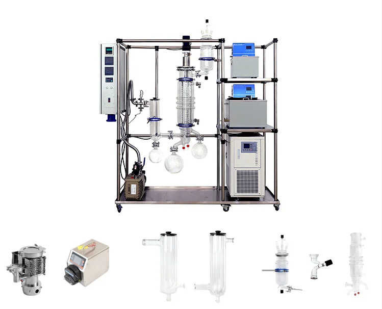 Linbel Molecular Distillation Industrial Spinning Band Distillation Gmd ...