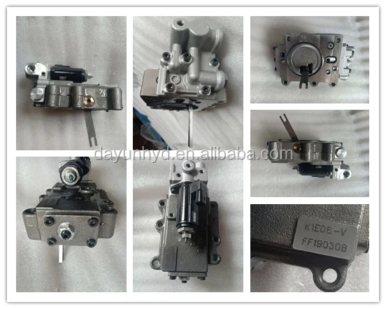 EC300 EC300D Hydraulic Main Pump 14632316 Regulator K5V160DT-158R-1E05 ...