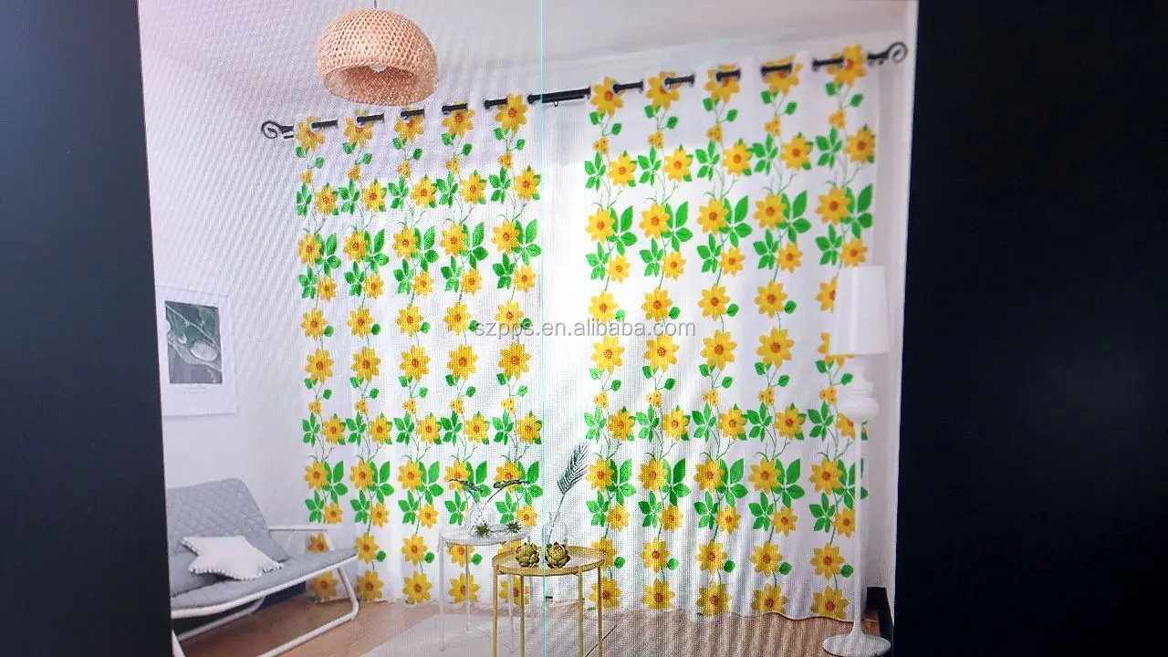 Dining Room Curtain with Ethiopian Traditional Design