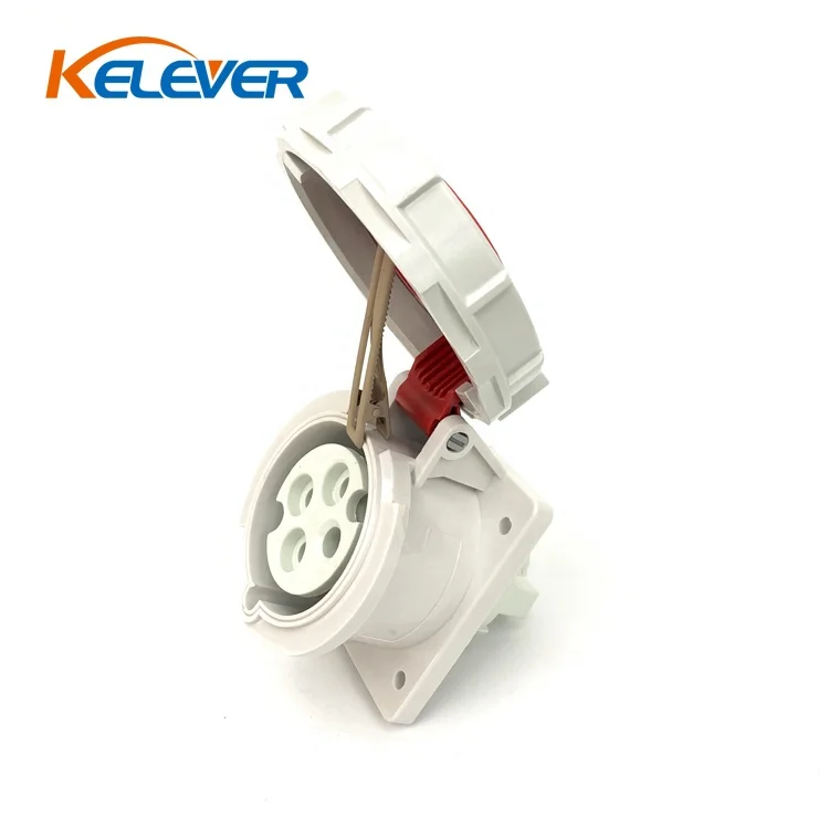 Toma de corriente industrial trifásico para contenedor reefer, 32 ...