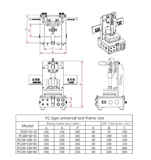 Universal Test Frame PCB Testing Jig - Moresunsdiy Tool