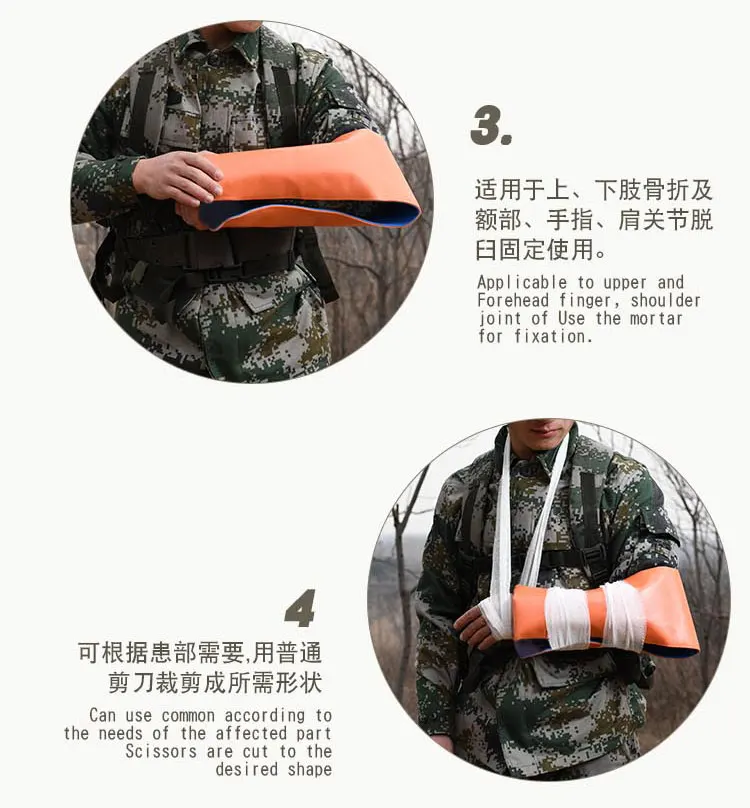 Emergency Medical Fracture Pack Splint Sets - Buy Fracture Pak Splint Sets,Medical Fracture Pak ...