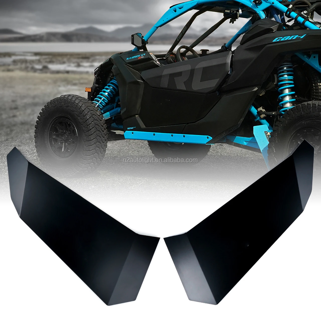 High Grade Aluminum Utv Lower Door Insert Panels Kit For 2 And 4 Doors ...