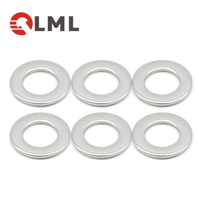 Custom Flat Stainless Steel Square Flat Washer Din125 Metal Shim Washer ...