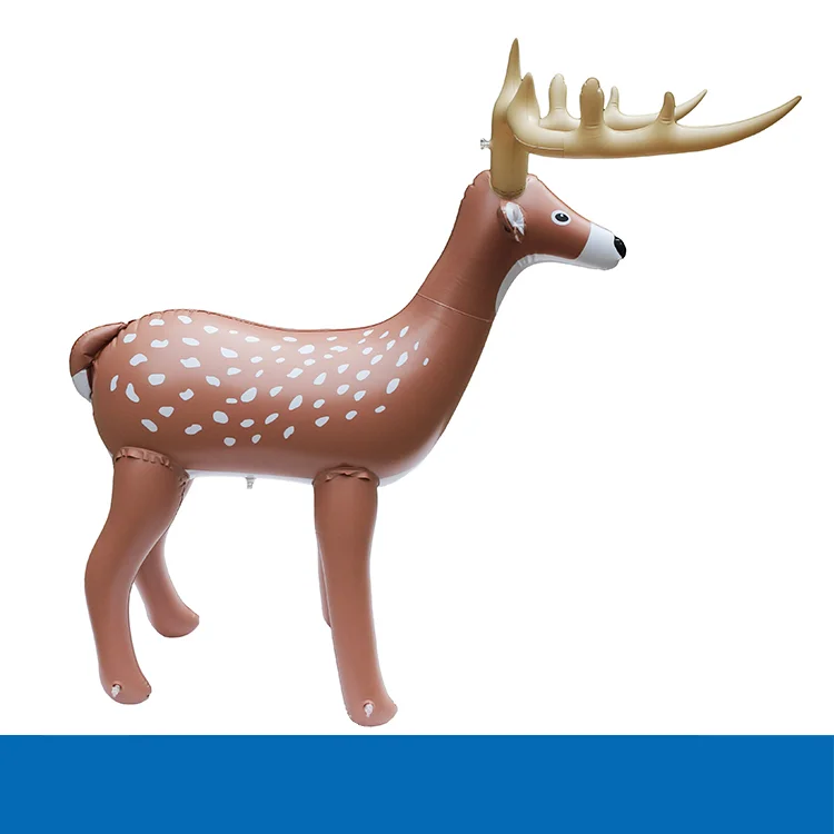 Customized 3D Inflatable Deer Target - Eco-Friendly Fun