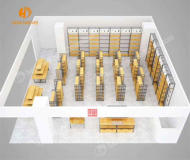 Custom Metal Miniso Shelf - Durable Display Stand