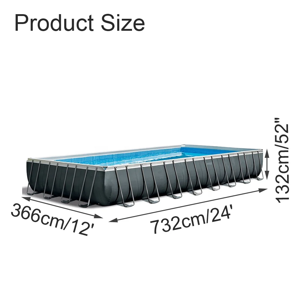 Intex 26364 24FT Outdoor Pool - Durable & Fun for All Ages
